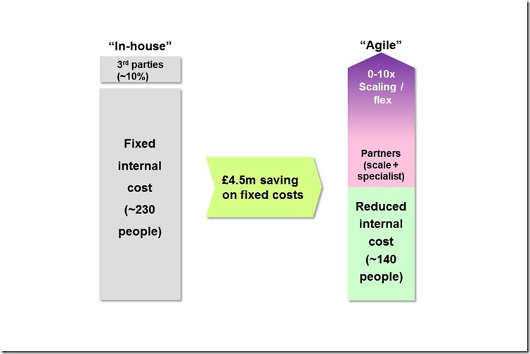 Organisation, Flex Resourcing & Partnerships – Agile Egg Story